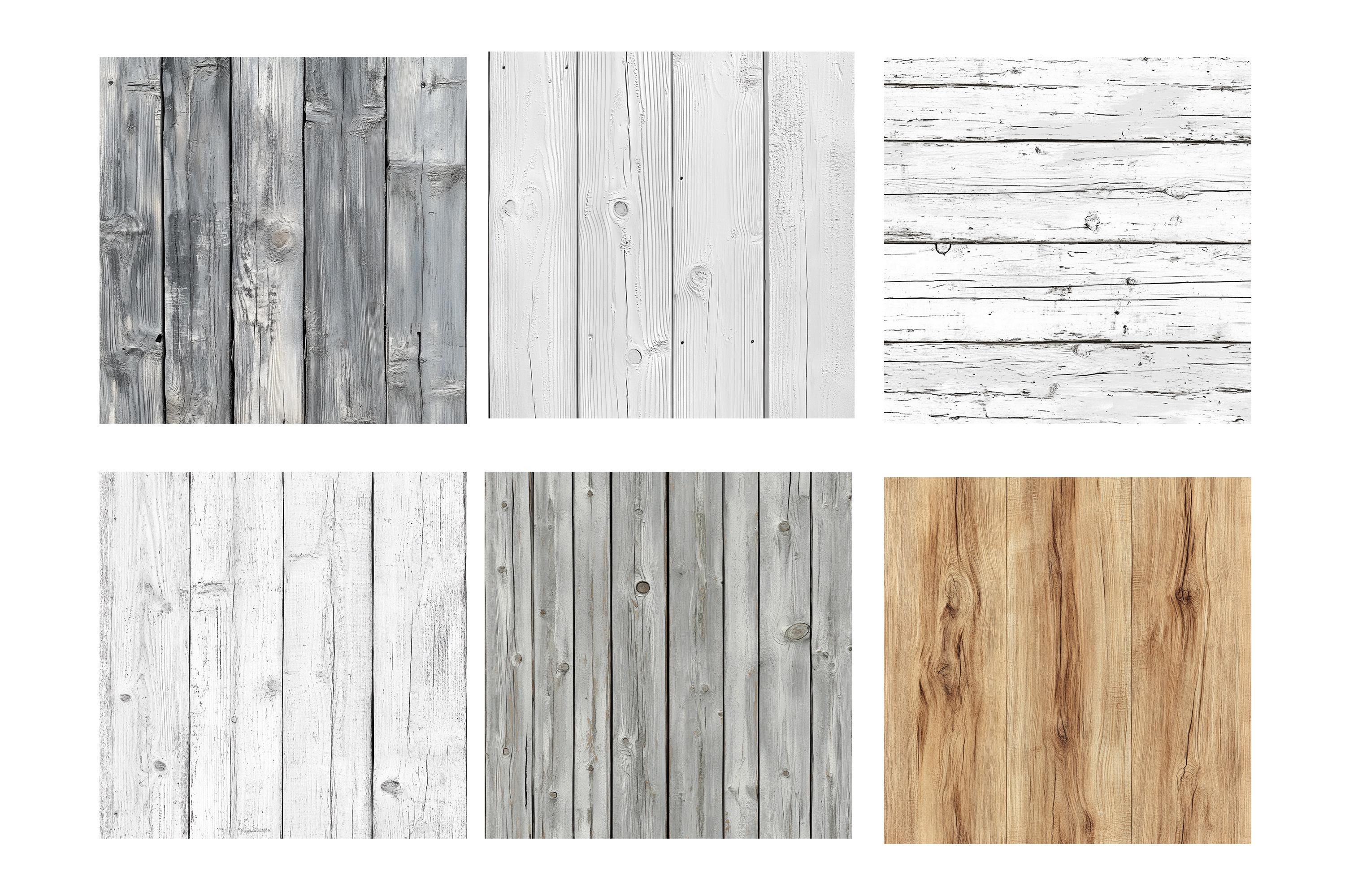 Wood Digital Paper Pack | 24 Wooden Texture Backgrounds - Etsy