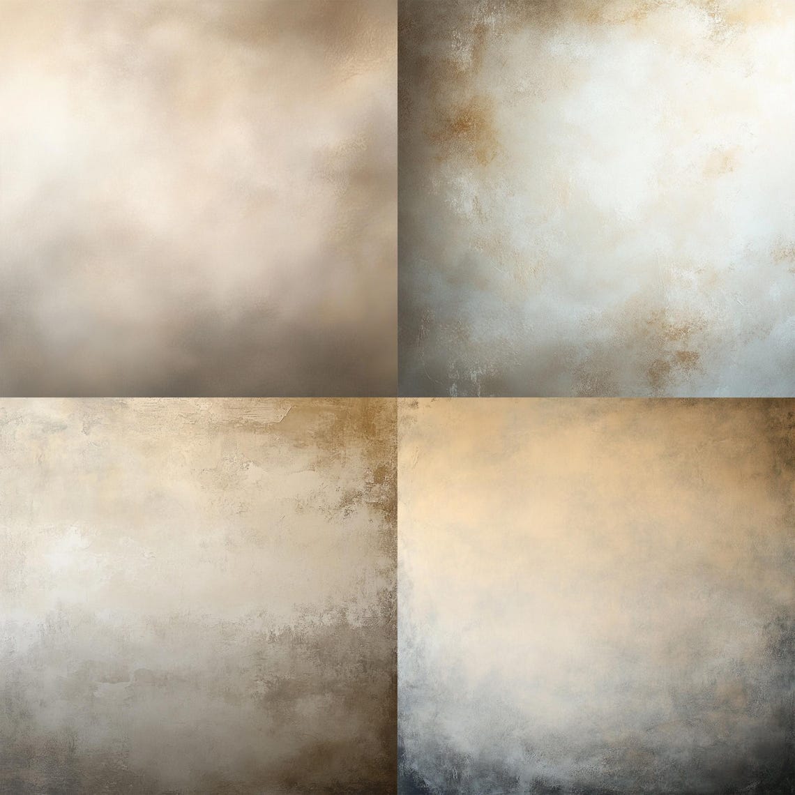 Soft & Serene - Set of 10 Digital Backgrounds for Portrait Photography ...