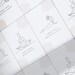 20 Printable Minimalist Yoga Pose Cards - Instant Download for Yoga ...