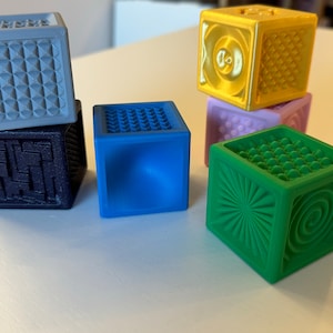 3D Printing Sensory Calming Fidget Toy for Adults and Children 6 Pieces ...