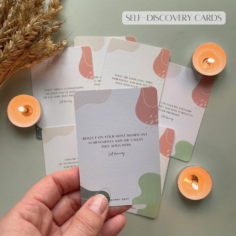 Journaling Prompts Cards to Guide and Focus | Emotional Regulation ...