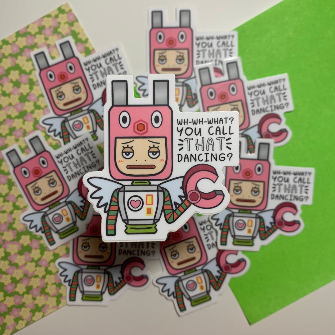 DDR Zukin Announcer V2 Sticker - Etsy