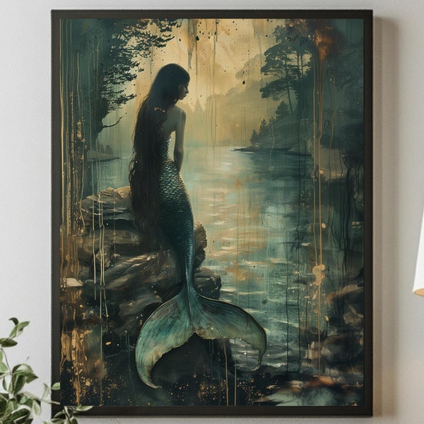 Mermaid Posters - Etsy