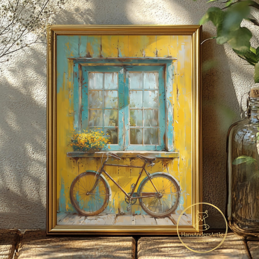 Vintage Style Poster Cottagecore Romantic Mediterranean Print Country ...