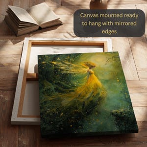 Fairy Poster Elf Print Fairycore Style Painting Light Academia Light ...