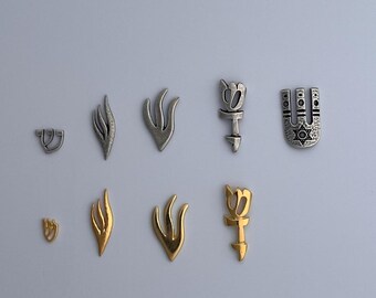 Hebrew Letter Shin for Mezuzah - Etsy