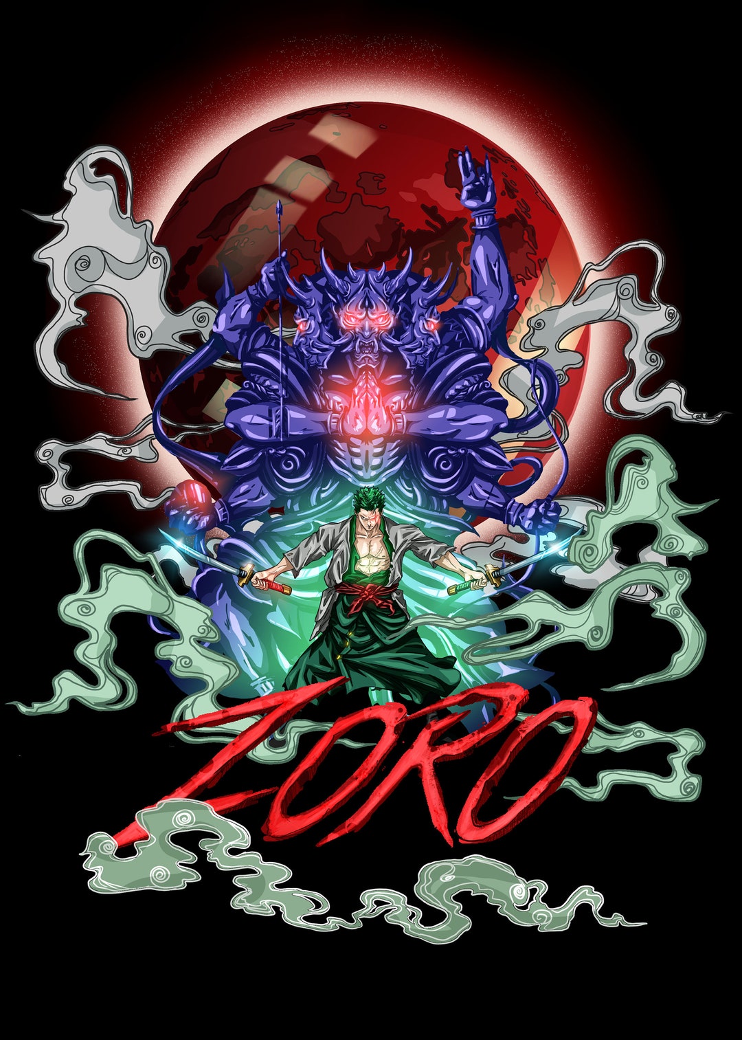 Zoro One Peace - Etsy