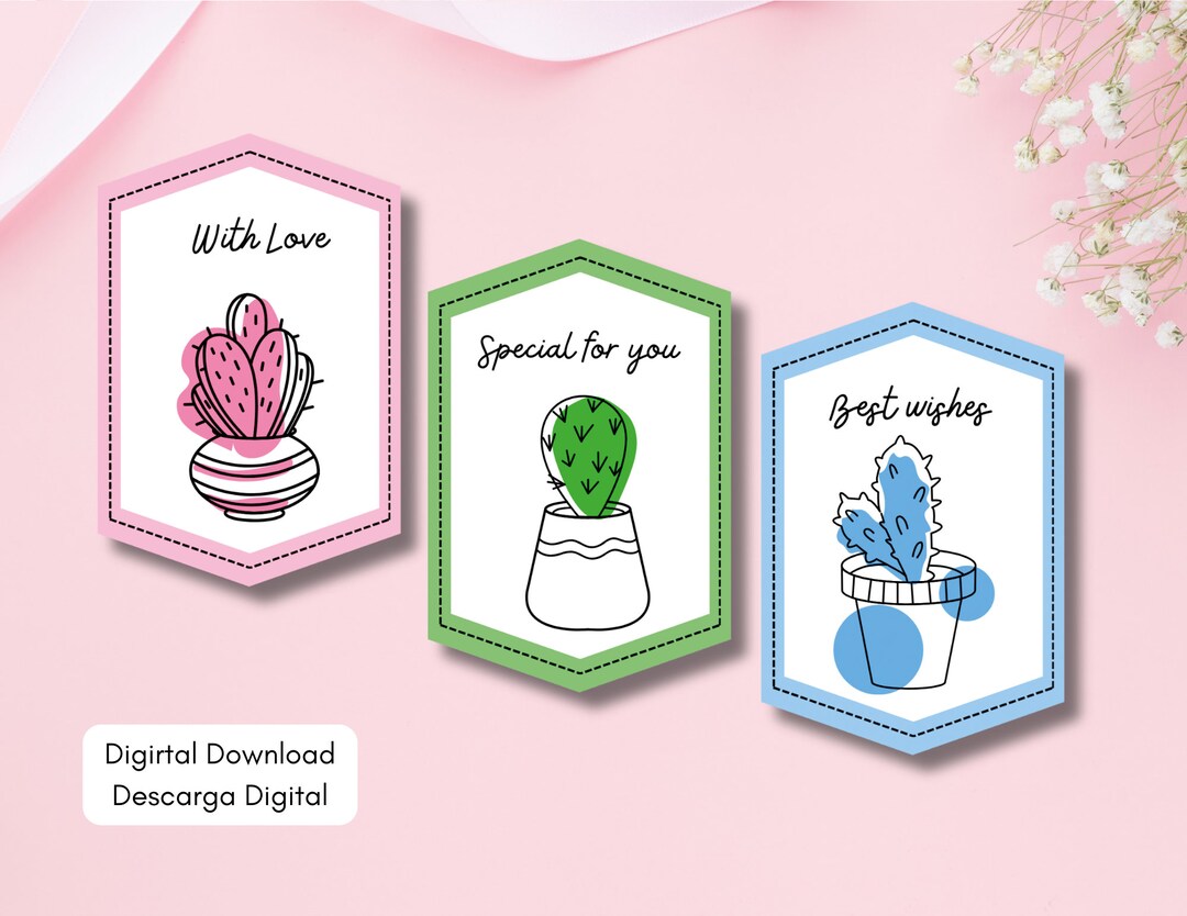 Gift Tags, Tags With Message, Printable Tags, Congratulations Tags ...