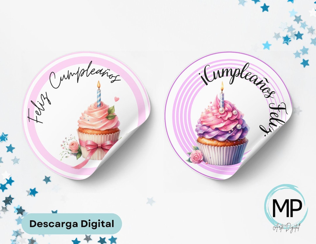 Happy Birthday Labels, Happy Birthday Gift Tags, Printable Tags ...