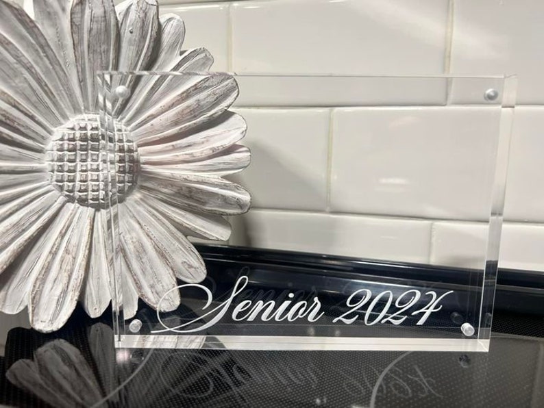 Engraved Acrylic Photo Frame - Etsy