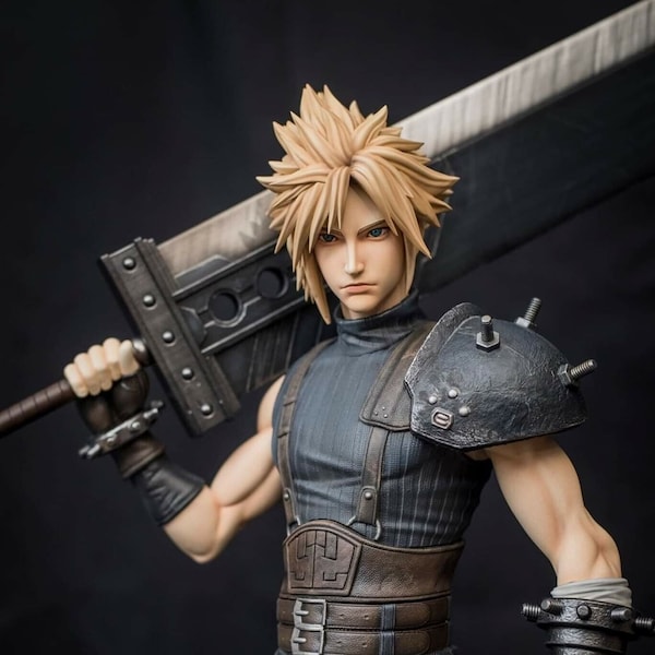 Cloud Strife Stl File - Etsy