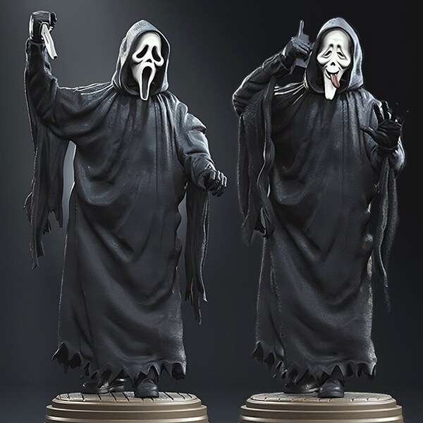 Ghostface Stl File - Etsy