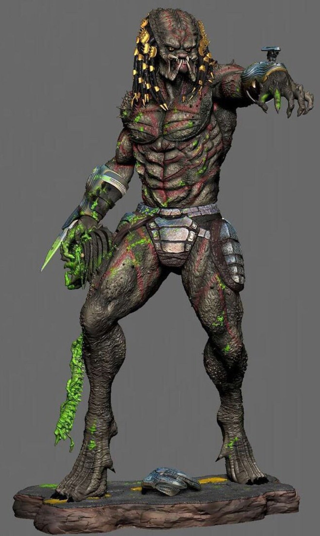 Buy Predator Naru Saru Prey Alien Diorama Alien Elllen Ripley Newt Hero ...