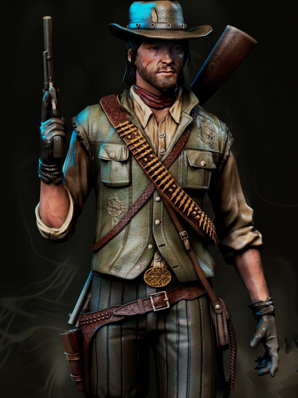 John Marston Red Dead Arthur Morgan Cowboy West Good Bad Ugly - Etsy UK