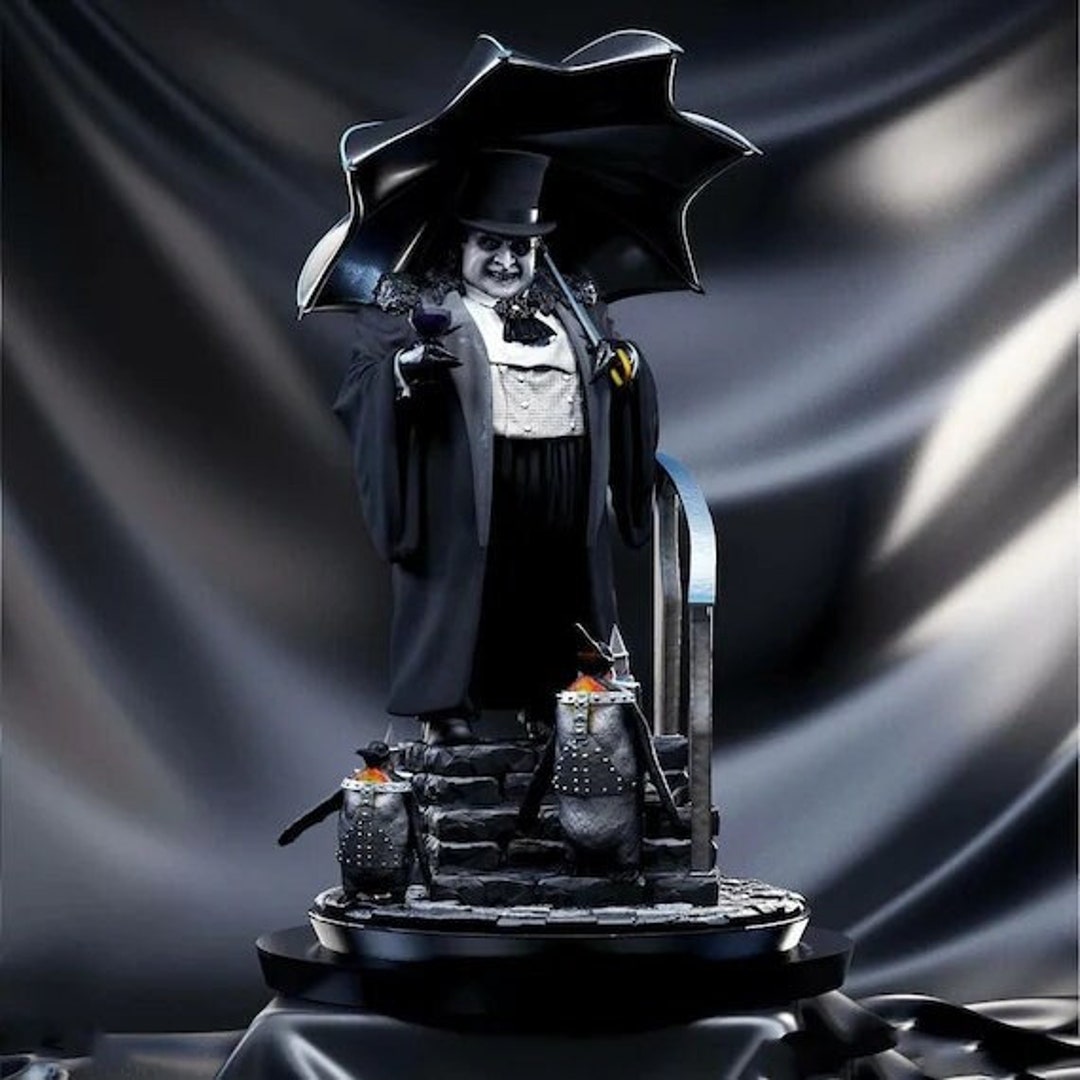 Danny Devito Penguin 1992 Model STL File Movie Figure Nicholson Joker ...