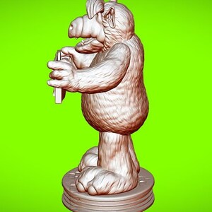 Alf 80s Bust Full Model Tv Series Legend Super Hero Comedy Legend STL ...