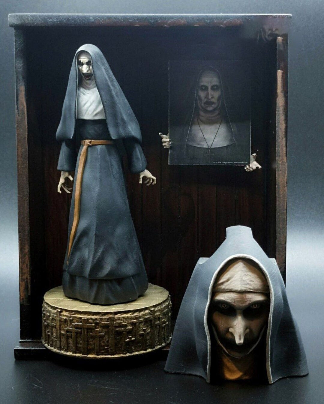 The Nun Conjuring Horror Legend Jason Voorhees Friday 13 Hero 3D STL ...