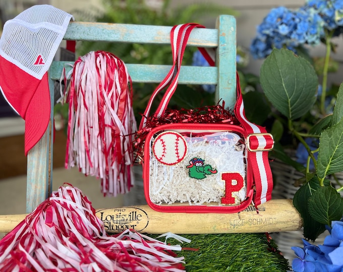 Ballparkbuddy- Phillies Stadium Bag Featuring the Phillie Phantic - Etsy