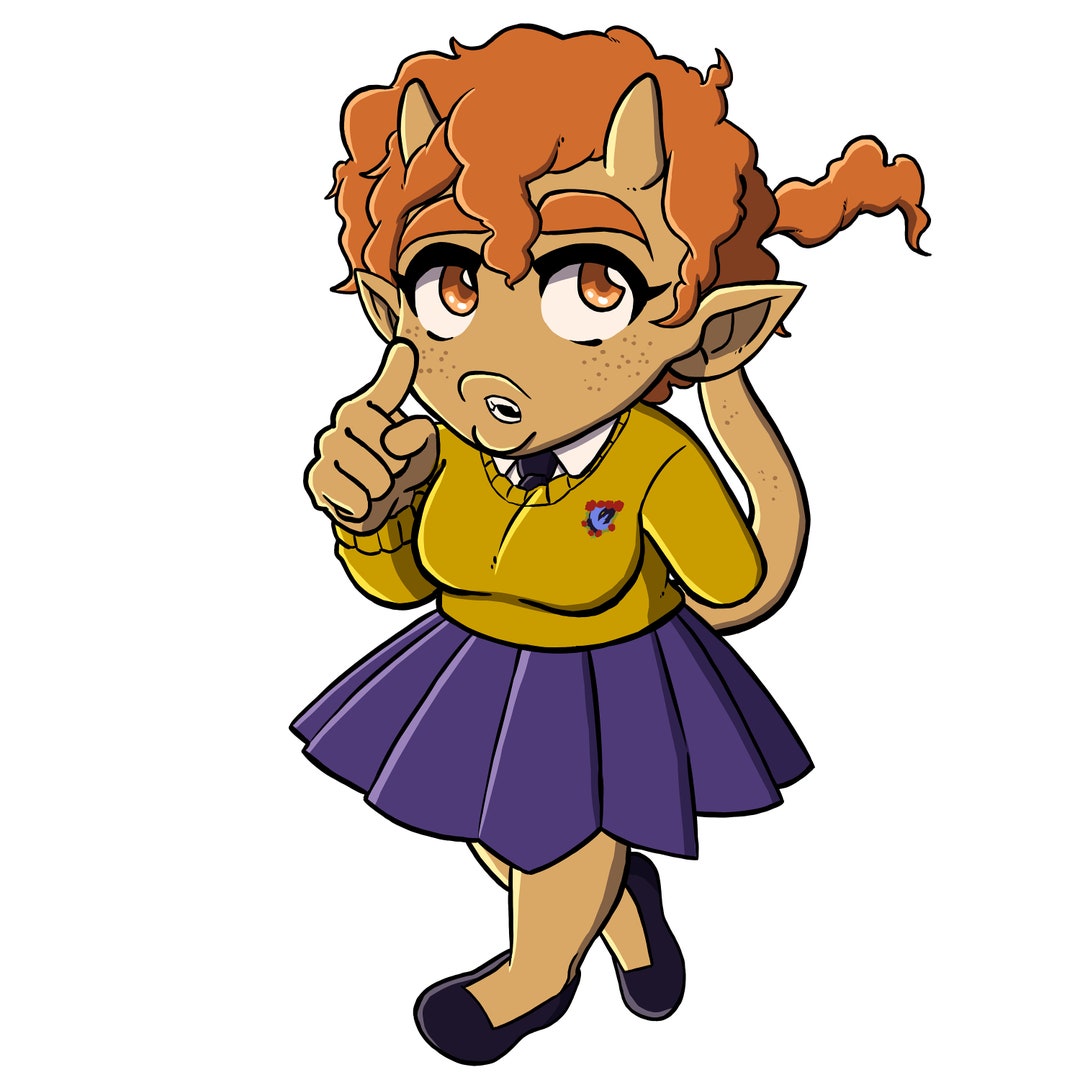 Vashti Chibi 2" Keychain - Etsy