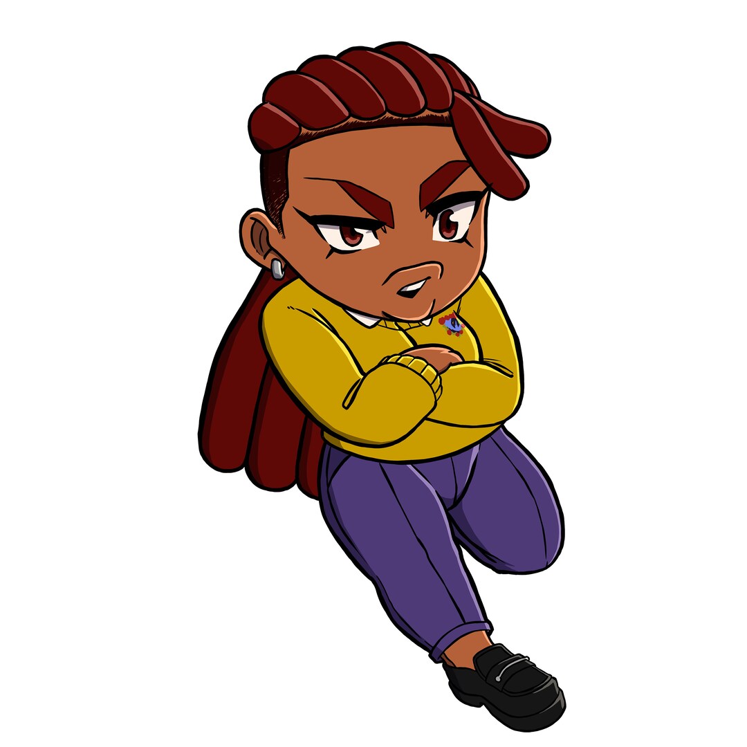 Hillary Chibi 2 Keychain - Etsy