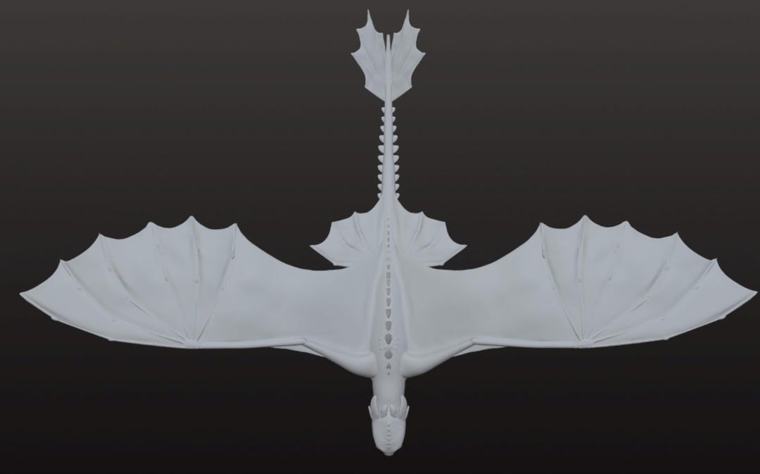 How to Train Your Dragon- Toothless 3dfile - Etsy Canada