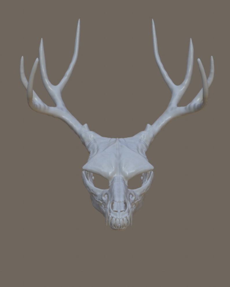 Wendigo Skull Mask 3DMODEL 2022 - Etsy
