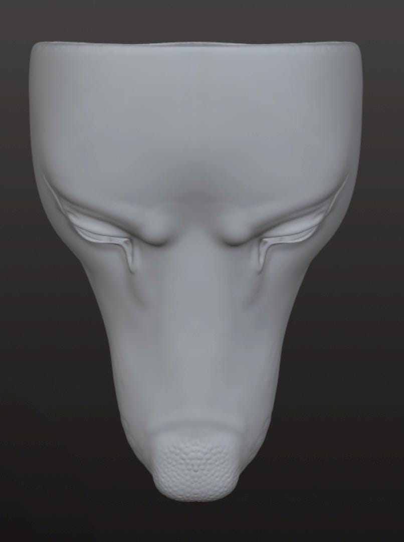 Simple Wolf Fursuit Base, Cosplay Masks, Realistic Outfits STL OBJ - Etsy