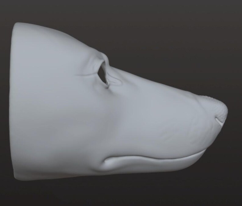 Simple Wolf Fursuit Base, Cosplay Masks, Realistic Outfits STL OBJ - Etsy