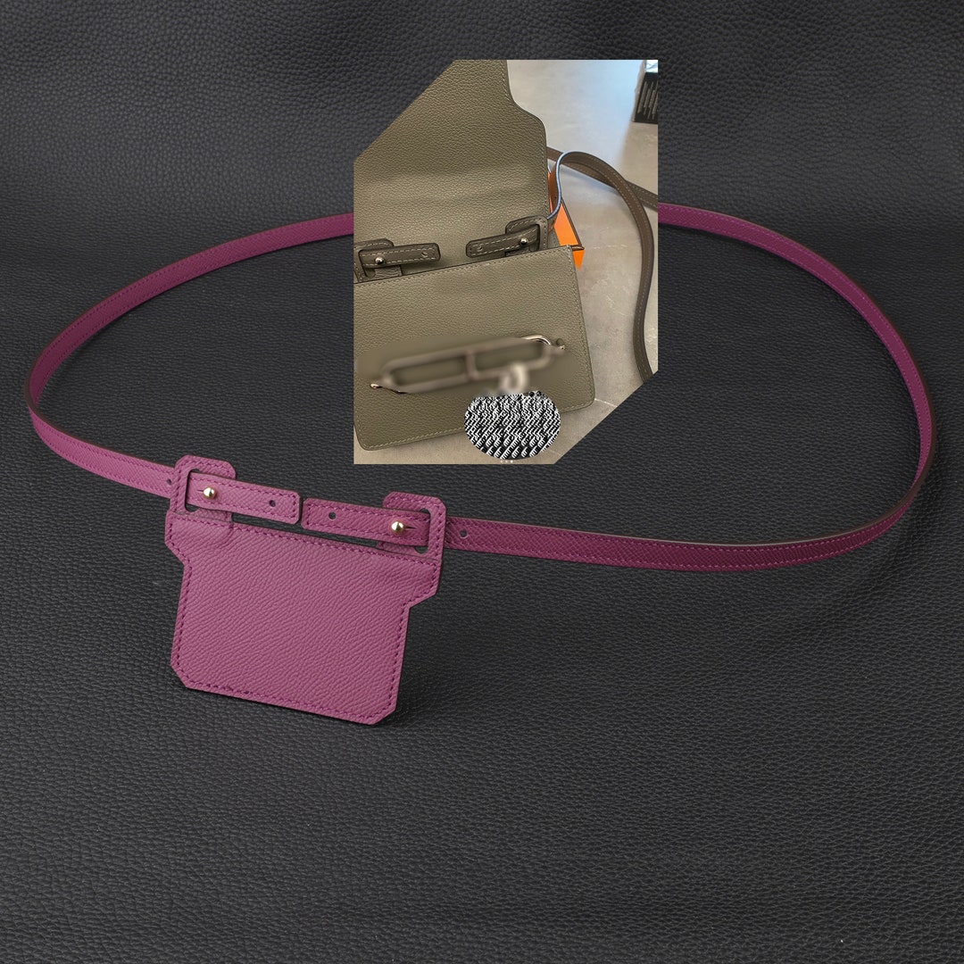 12mm Epsom Leather Shoulder Strap With Epsom Insert for the Roulis Slim ...