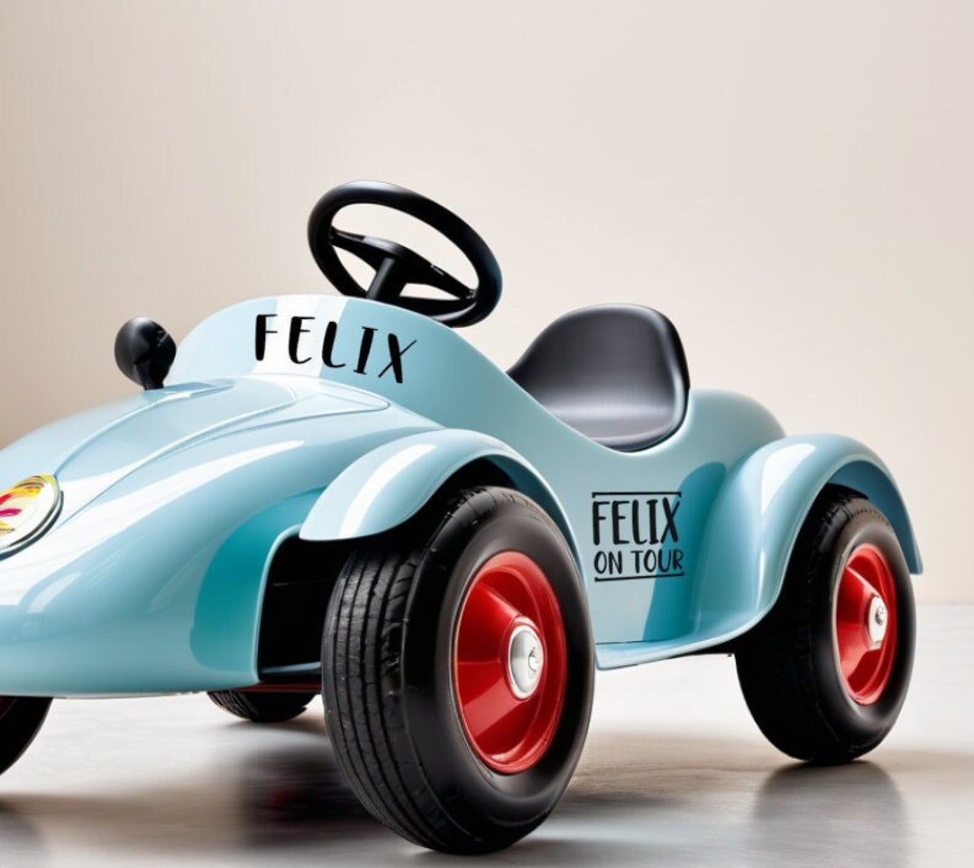 Sticker for Bobbycar | Lettering | Bobby Car | Name | Personalized ...