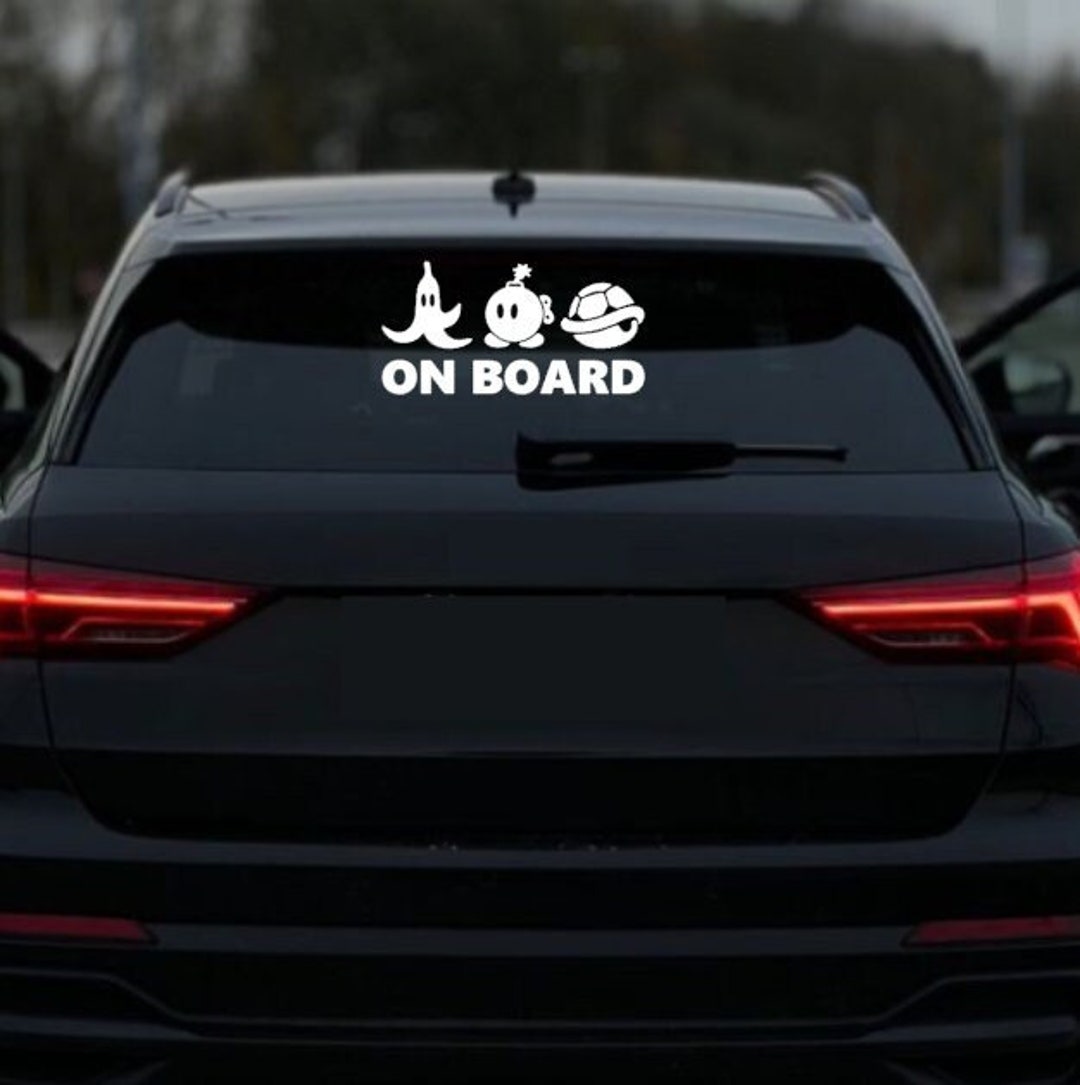 On Board | Tuning | Car | Stickers | Window Stickers | Bumper Stickers ...