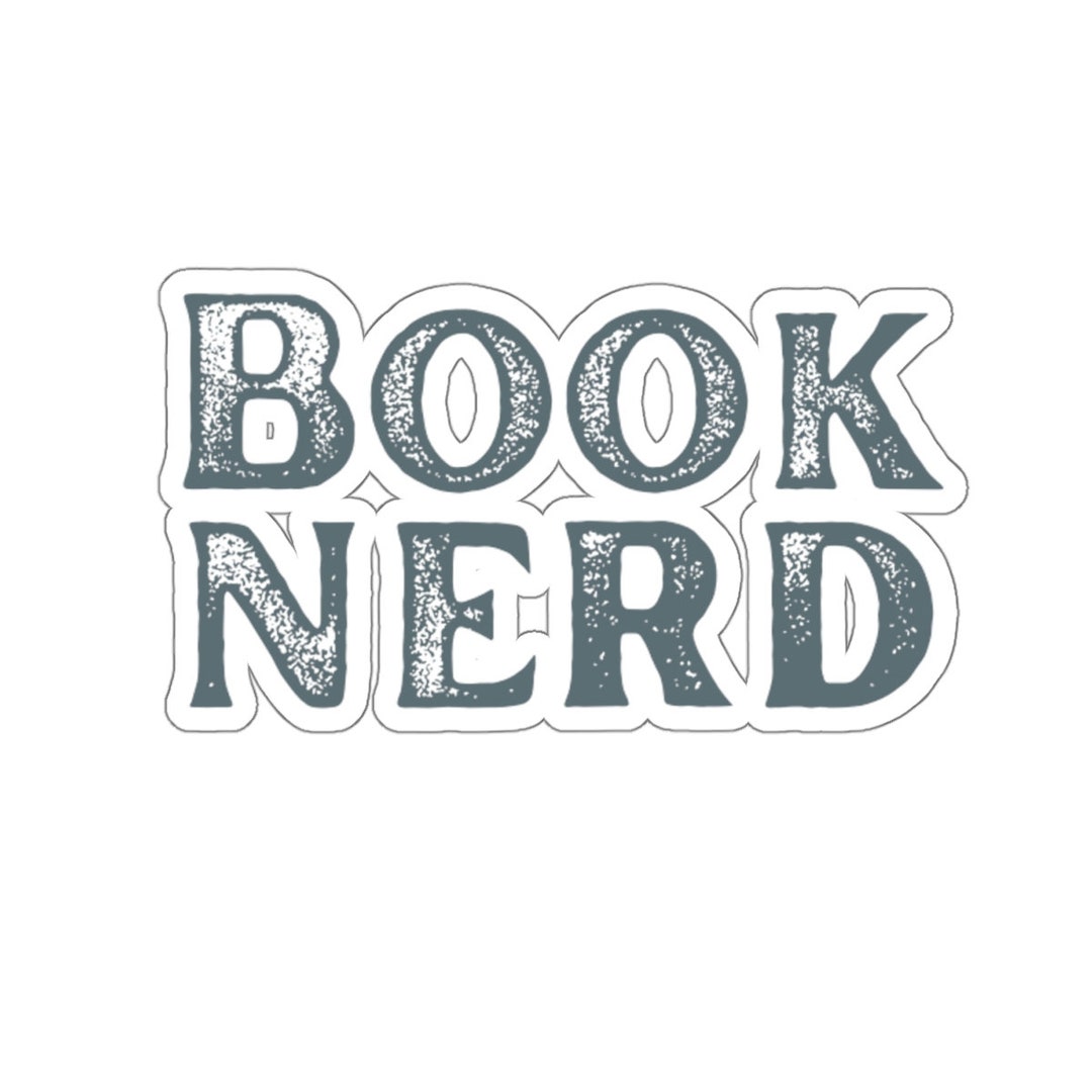 Book Nerd Sticker: Booktok, Laptop, Ereader, Phone - Etsy