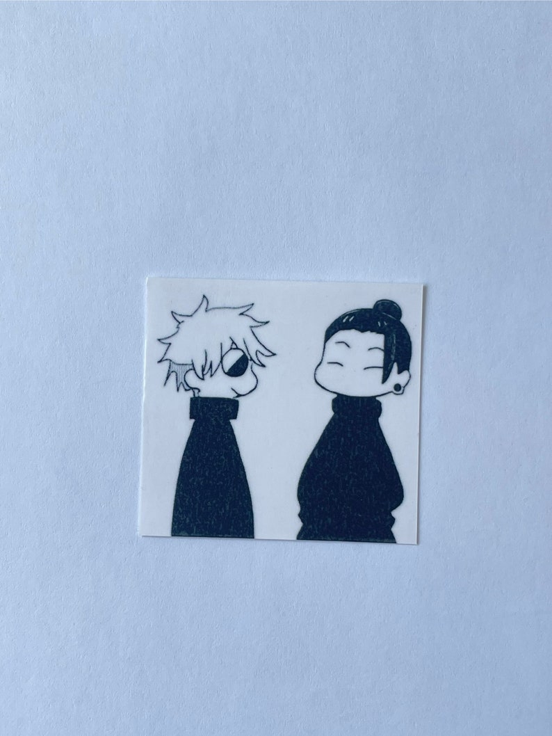 Satoru Gojo and Suguru Geto Stickers From the Anime Jujutsu Kaisen - Etsy