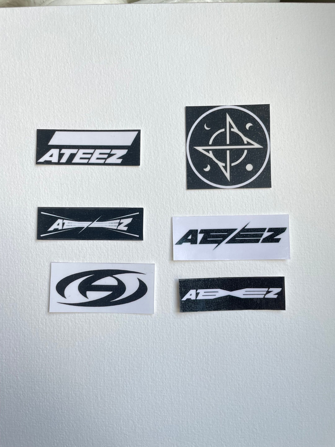 Ateez Kpop Logo Stickers - Etsy UK