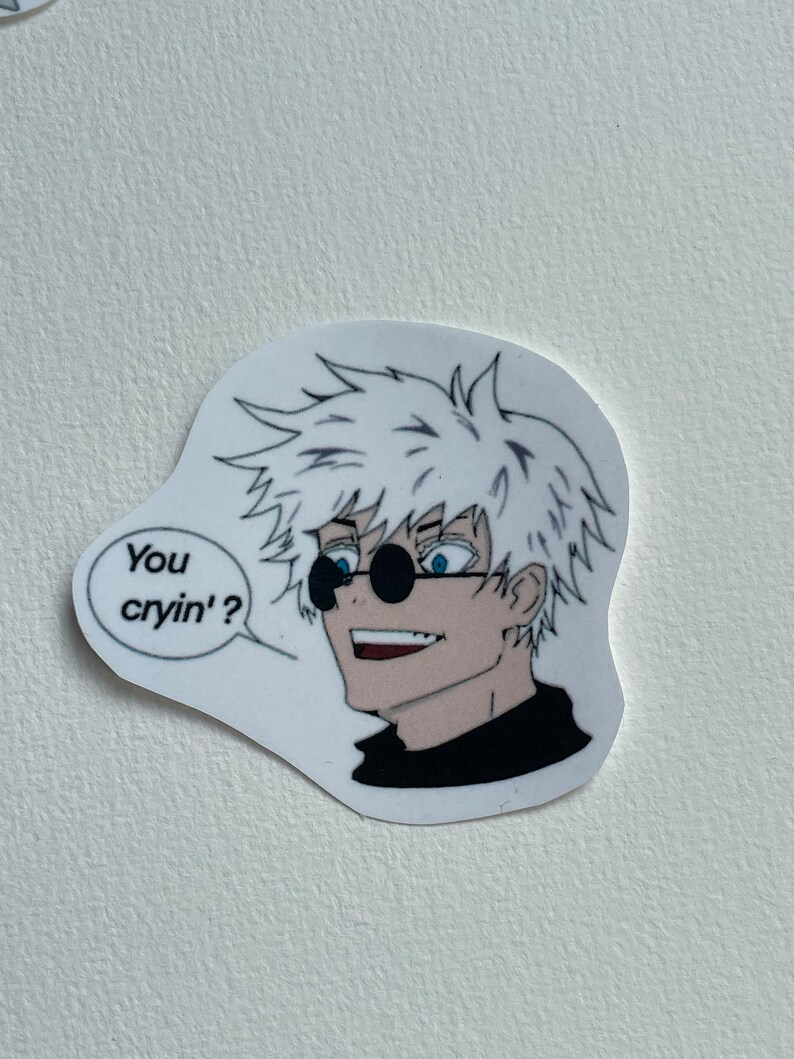 Gojo Satoru Stickers From the Anime Jujutsu Kaisen - Etsy UK