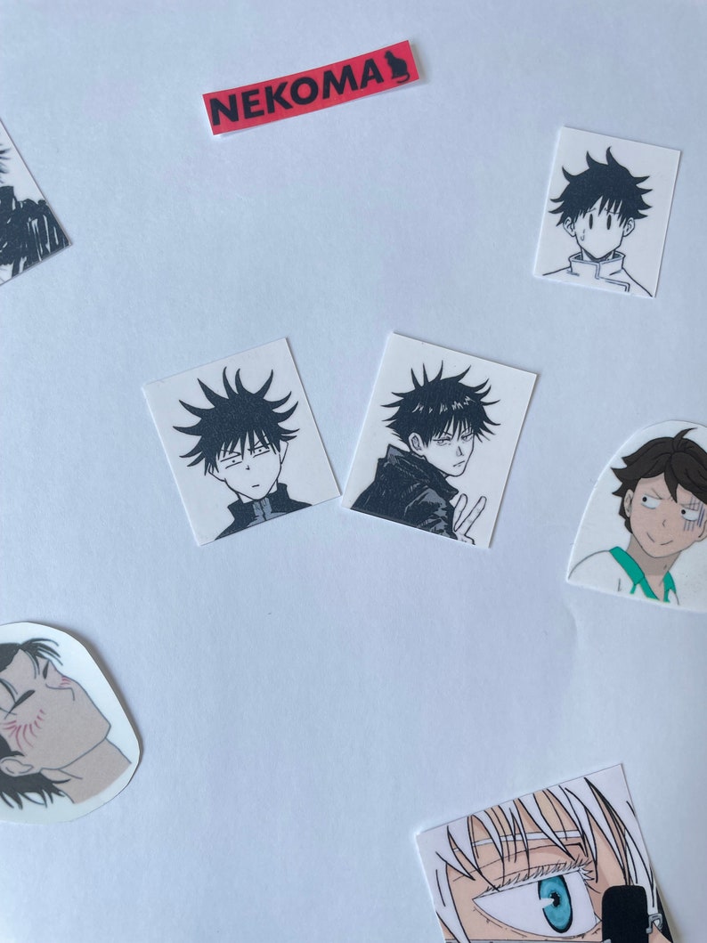 Megumi Stickers From the Anime Jujutsu Kaisen - Etsy
