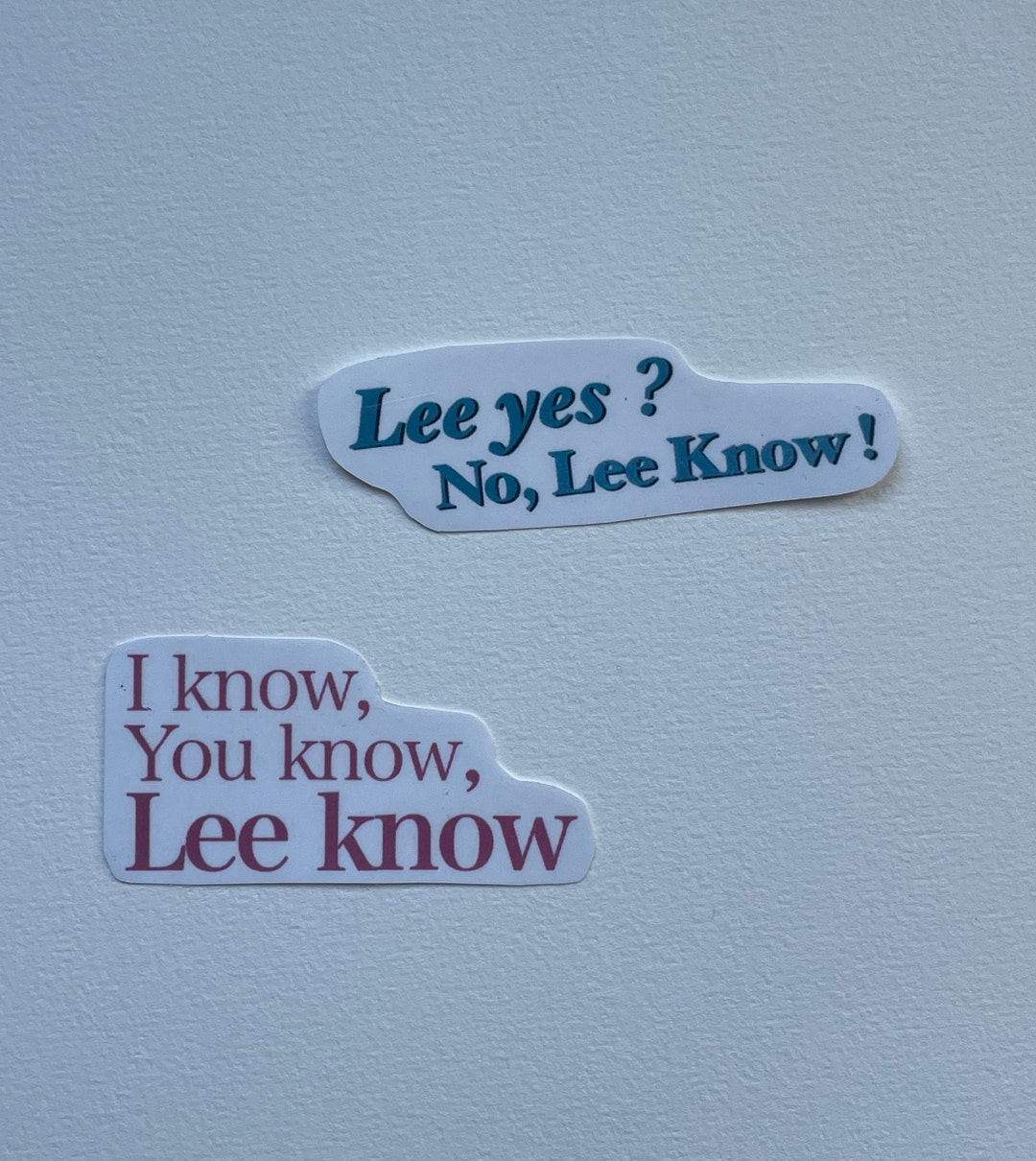 Lee Know of Stray Kids Quote Stickers - Etsy