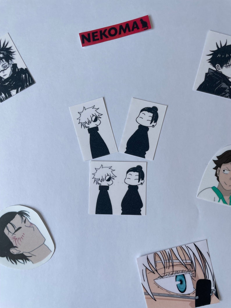 Satoru Gojo and Suguru Geto Stickers From the Anime Jujutsu Kaisen - Etsy