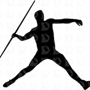 Track and Field SVG Bundle, Hurdles, Sprinting/running, Hammer Throw ...