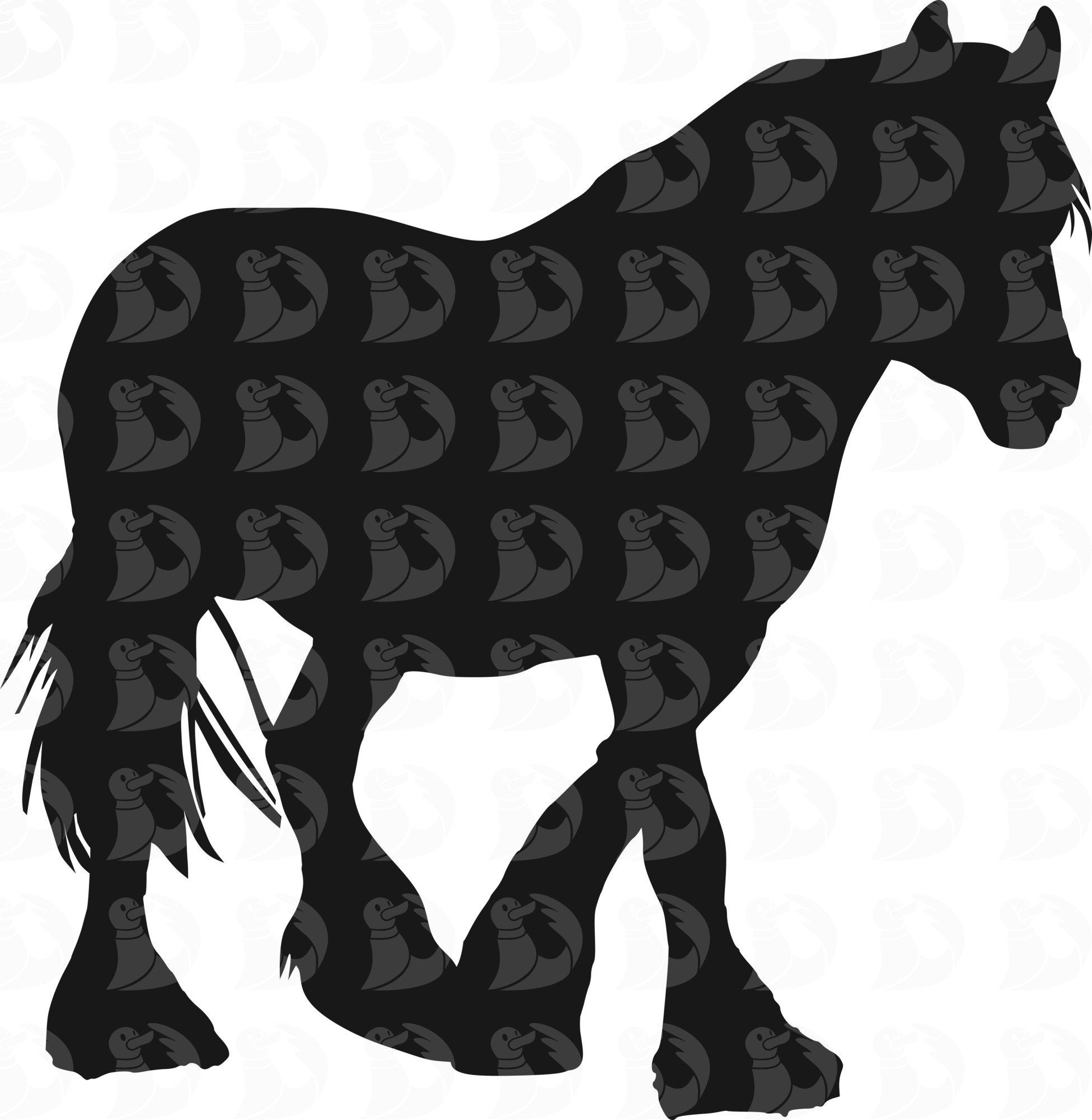 Horse Silhouette SVG Bundle, Horse Svg Clipart, Pony Svg, Bucking Horse Svg, Running Horse Svg ...