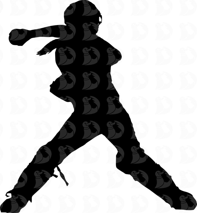 Softball Player SVG Bundle, Fastball Player Clipart, Softball PNG ...