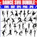 Dance SVG Bundle, Dance Clipart, Dance PNG, Dancer Cricut, Dance Mom ...