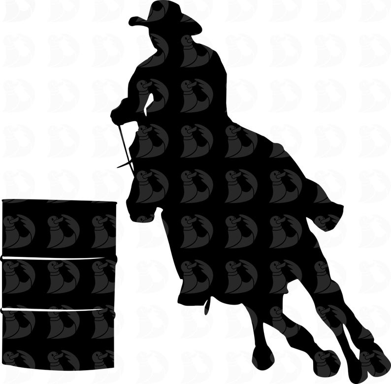 Barrel Racing SVG Bundle, Barrel Racer Svg, Turn and Burn Barrel Racing ...