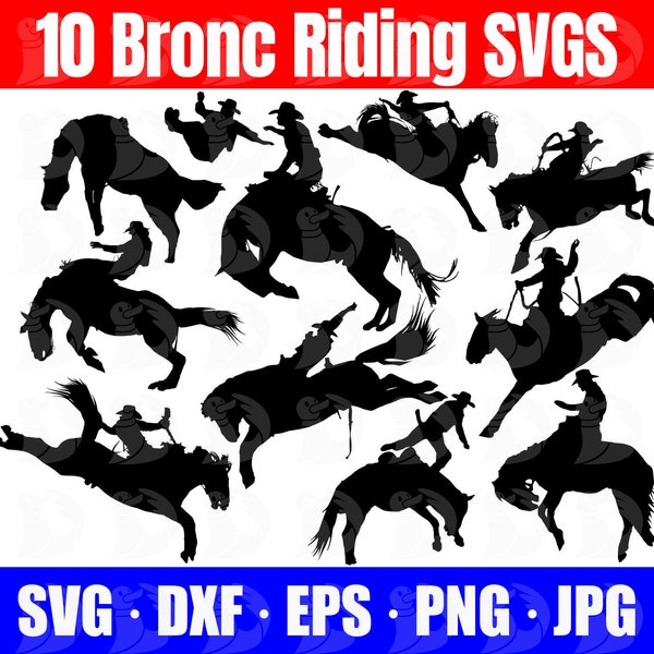 Bronc Riding - Etsy