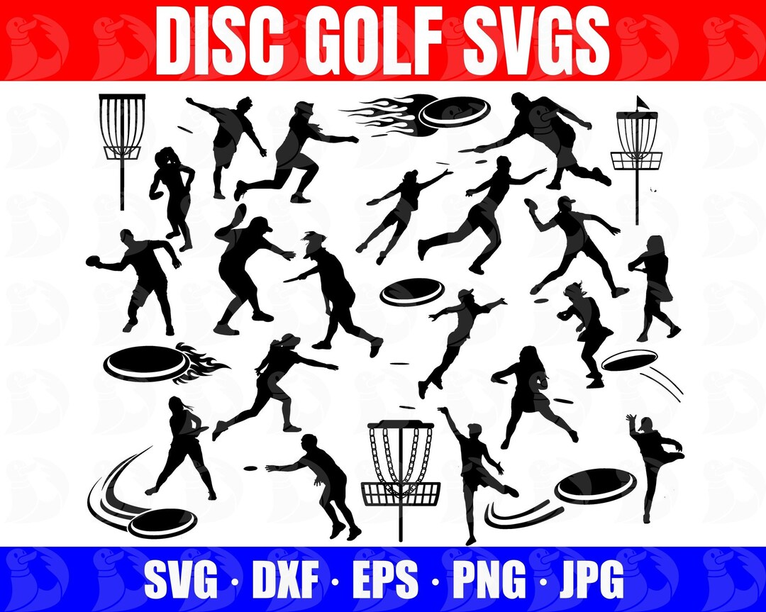 Disc Golf SVG Bundle, Disc Golf Shirts SVG, Frisbee Golf SVG Bundle ...