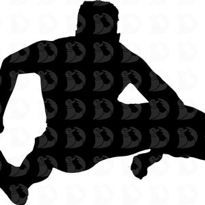 Hurdling SVG Clipart Bundle, Track and Field Clipart, Hurdler Svgs ...
