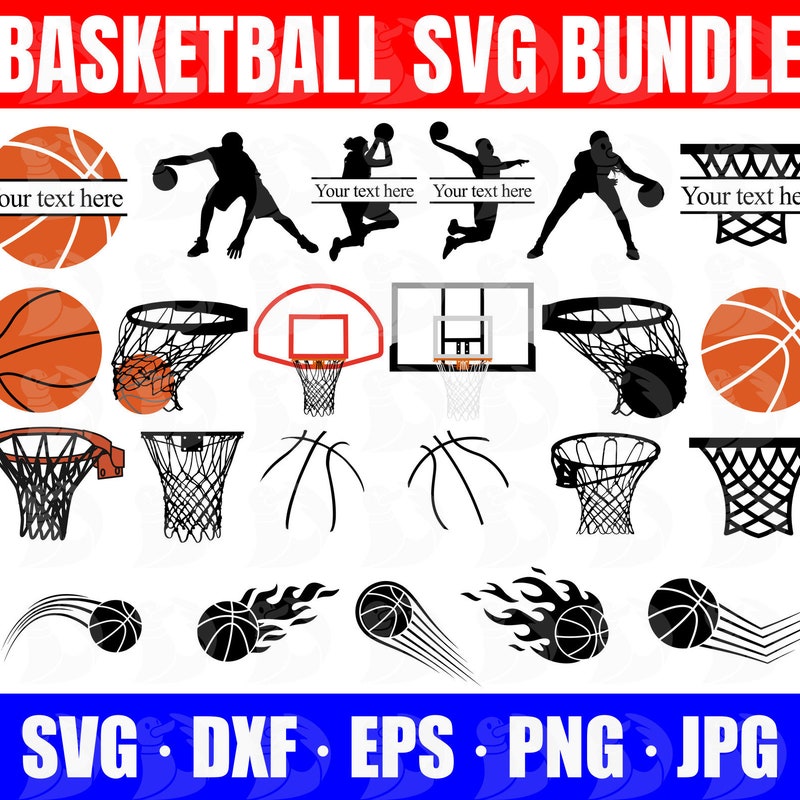Basketball Net Svg - Etsy