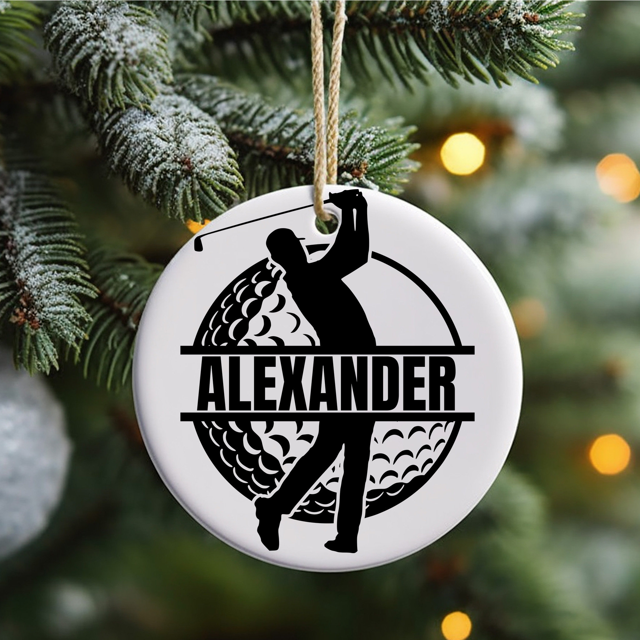 Golf Monogram SVG, Personalized Golfer Design, Custom Golfing, Woman ...