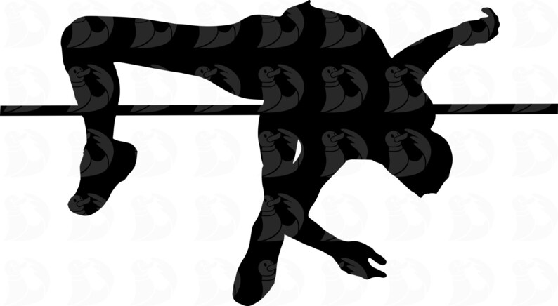 High Jumper SVG Bundle Track and Field Clipart High Jump - Etsy