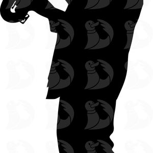 Saxophone Player SVG Bundle, Sax Player Silhouette Svgs, Tenor ...